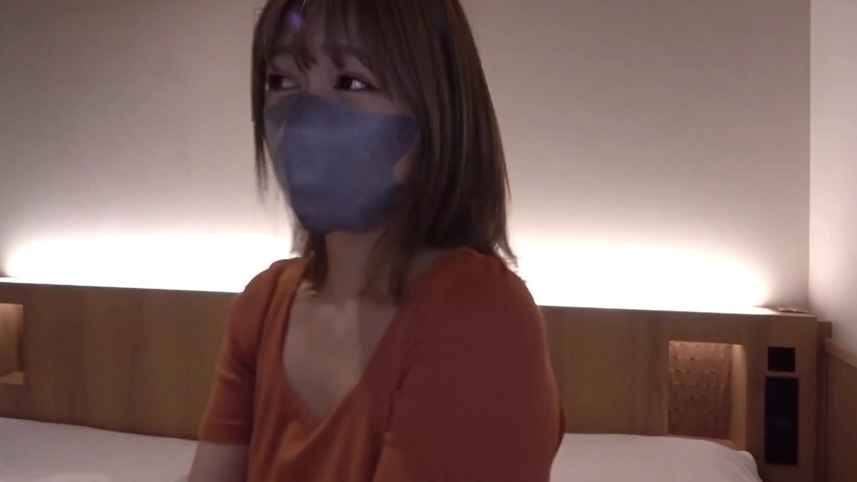 Japanese Babe Works Her Hairy Pussy